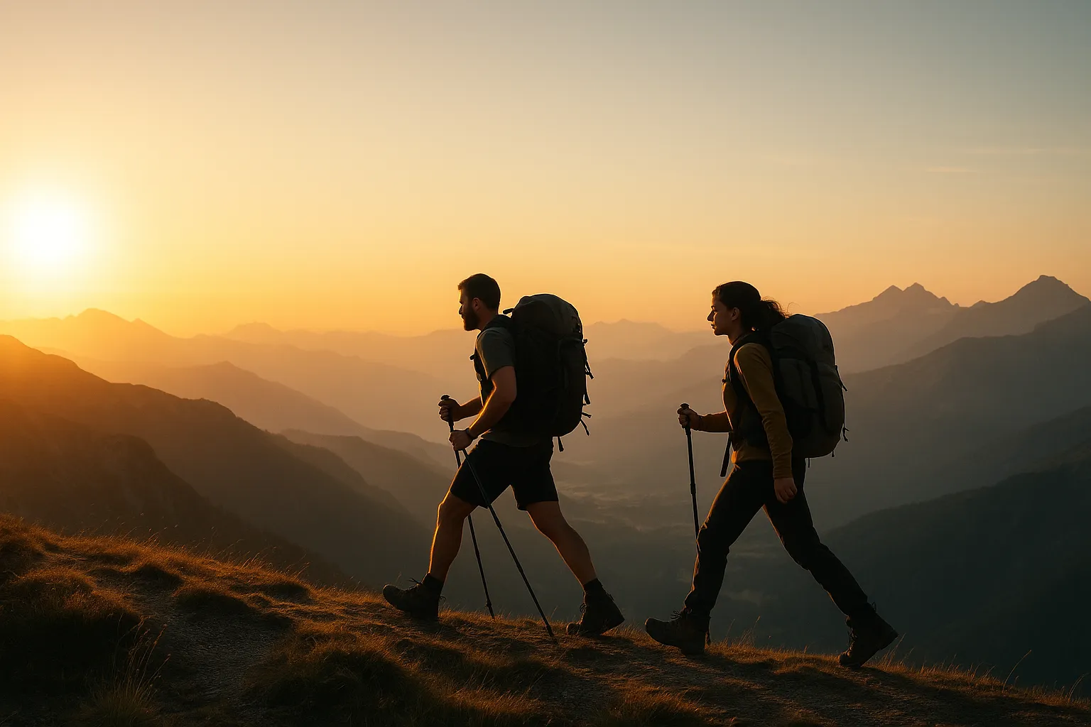 Trek en duo : Guide complet rythme, portage et harmonie couple